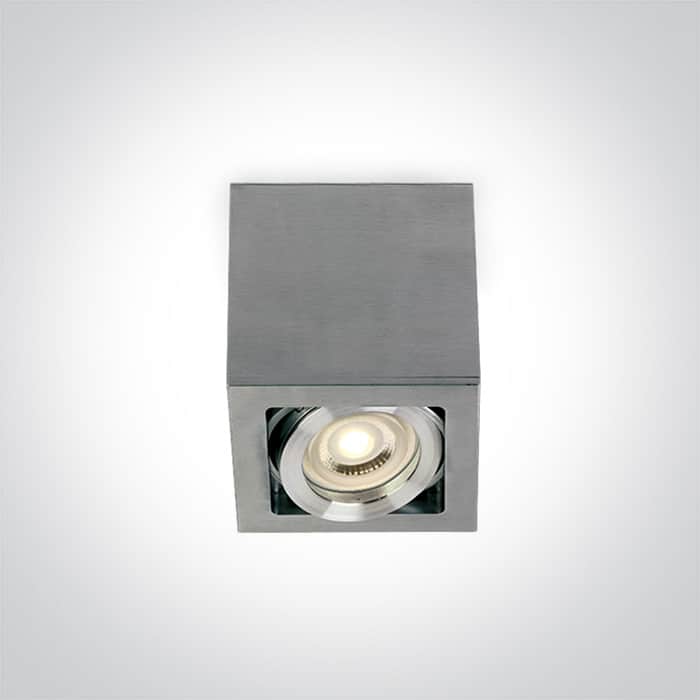 o12105B/AL ALUMINIUM GU10 10W - One light France